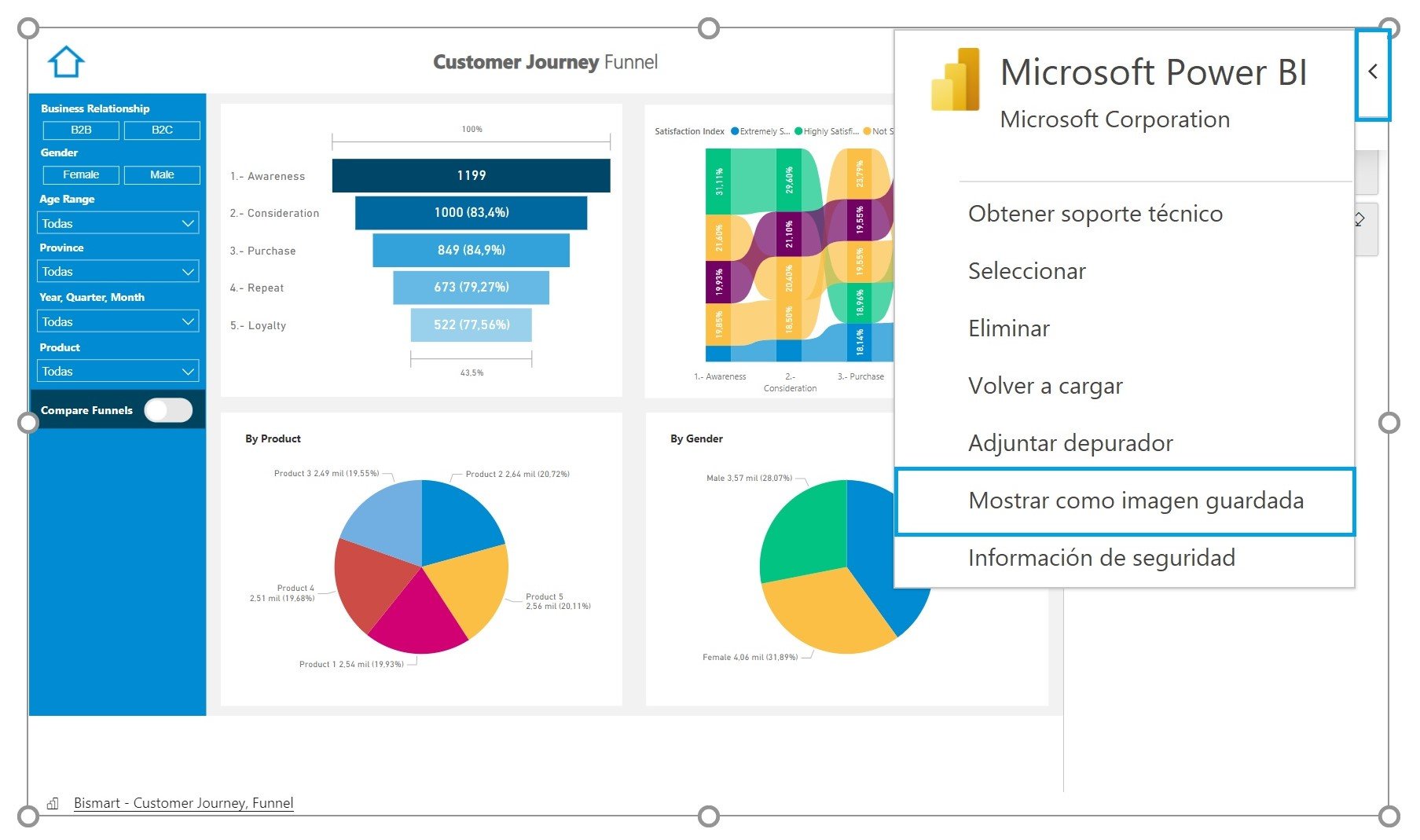 Aprende a insertar un Power BI report en PowerPoint