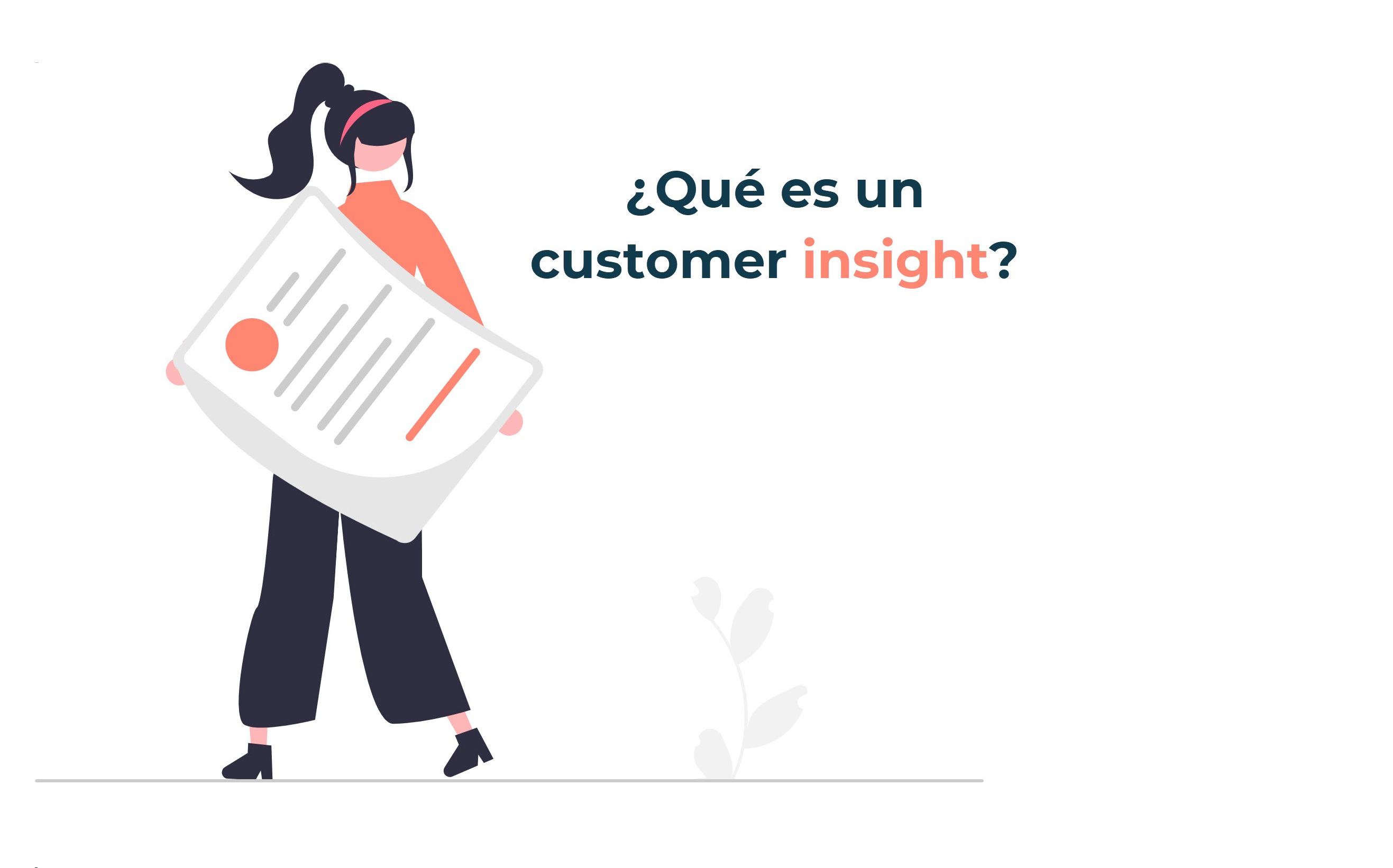¿Qué es un customer insight?